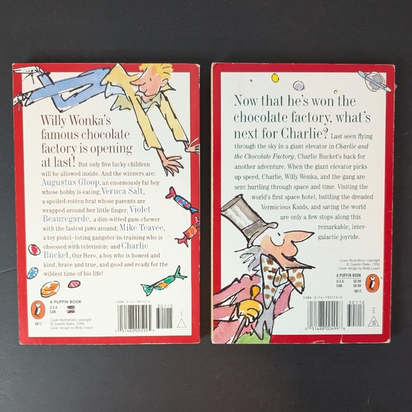 Vintage | Other | Roald Dahl Charlie And The Chocolate Factory Vintage ...